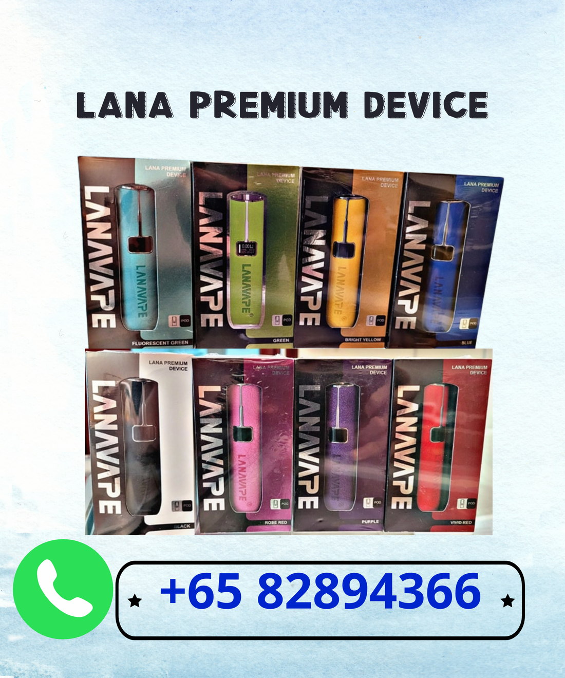 Lana Premium Device | SG Vape Shop Singapore – SGVAPECODNOW